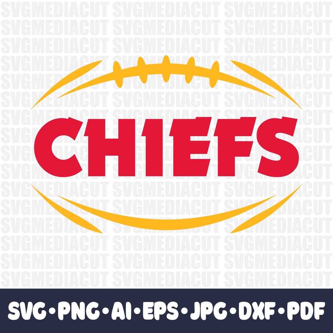 Chiefs Football SVG Cricut Cut File. Love Team PNG Clipart. Rugby ...