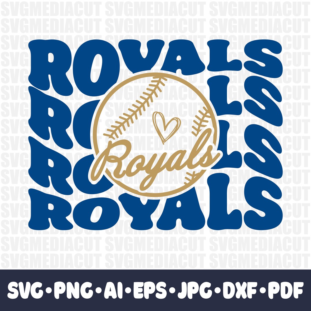 Royals Baseball SVG Cricut Cut File. Love Baseball Team PNG Clipart ...