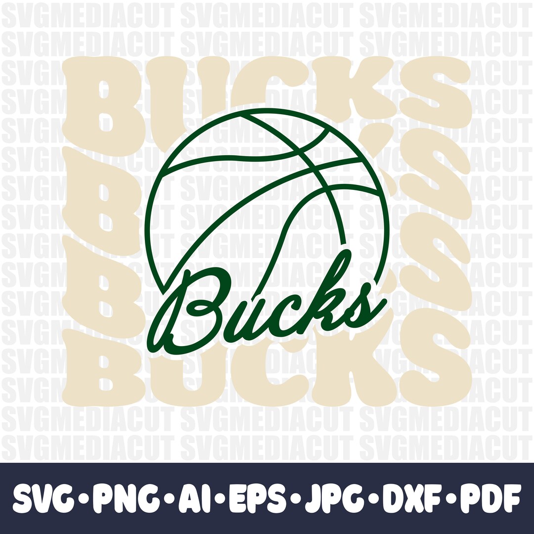 Bucks Basketball SVG Cricut Cut File. Love Team PNG Clipart. Cheer ...