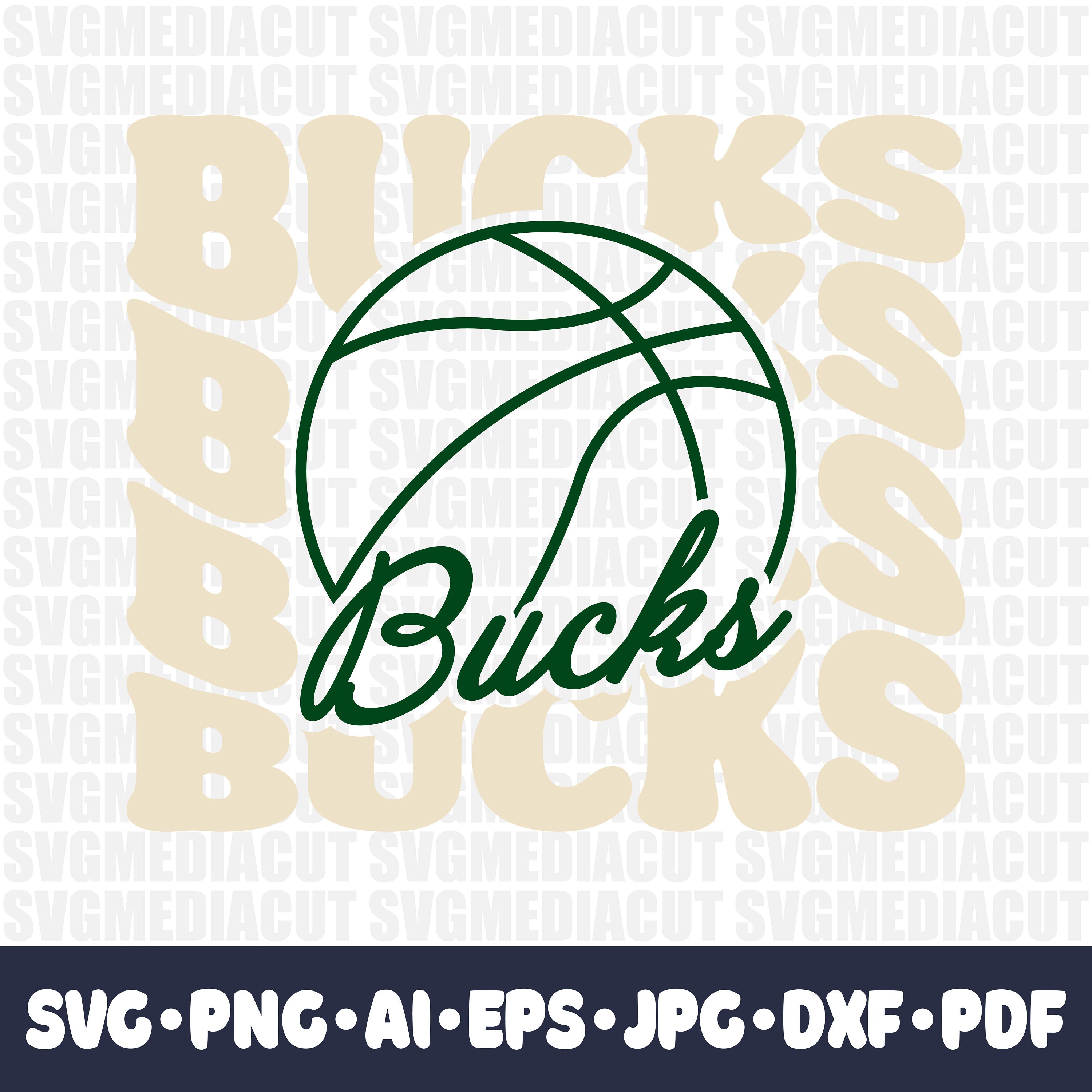 Bucks Basketball SVG Cricut Cut File. Love Team PNG Clipart. Cheer ...