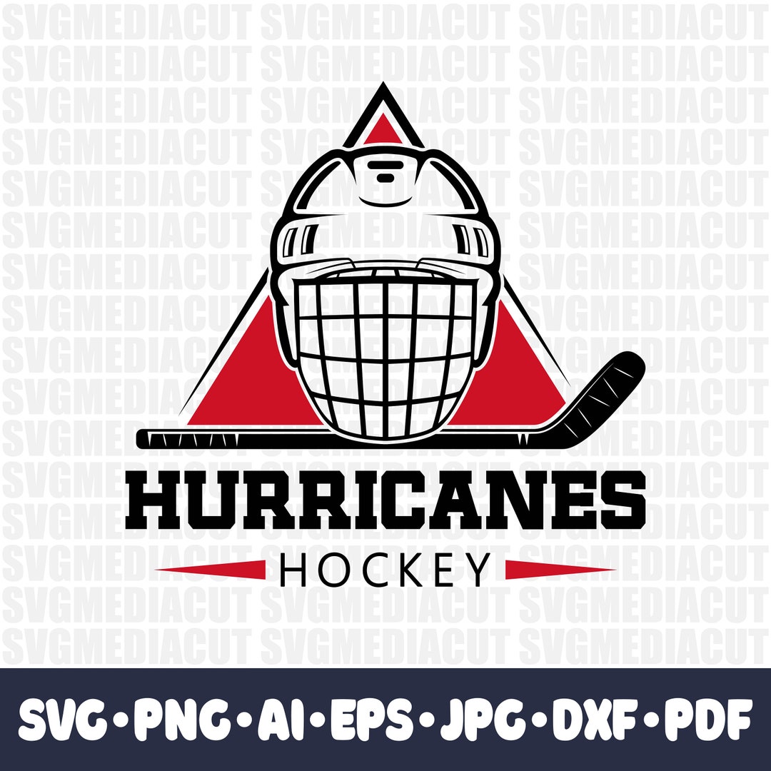 Hurricanes Hockey SVG Cricut Cut File. Love Hockey on Ice Team PNG ...
