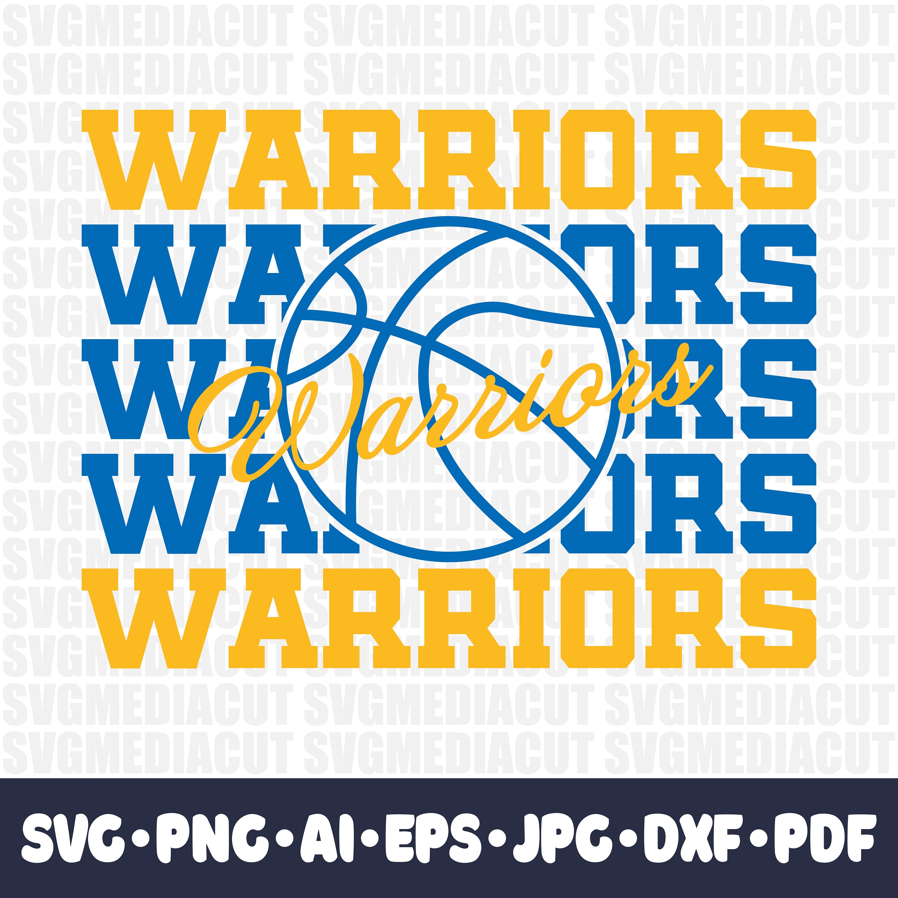Warriors SVG Cricut Cut File. Basketball Team PNG Clipart. Cheer ...