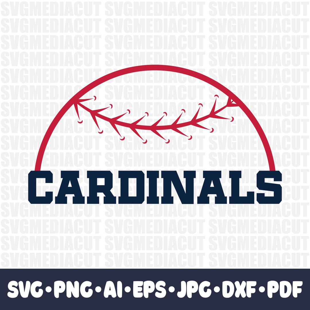 Cardinals Baseball SVG Cricut Cut File Love Baseball Team PNG Clipart ...