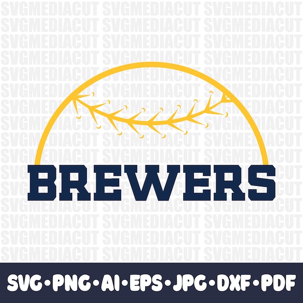 Brewers Logo Svg - Etsy