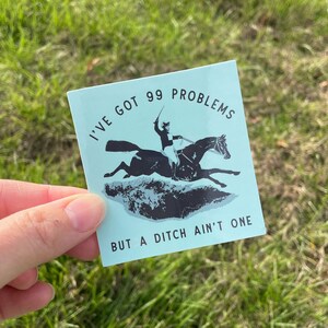 Eventing Sticker Pack Eventer Stickers XC Sticker 3 Day Eventing Cross ...