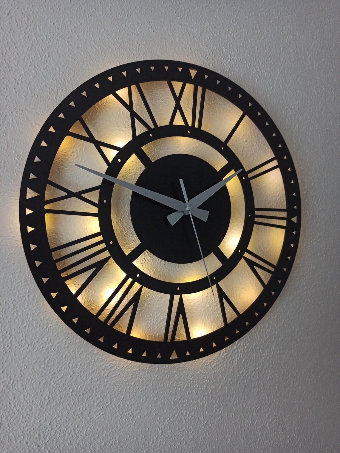 Unique Lighted Wall Clock, Large Wall Clocks, Stylish Wall Clocks ...