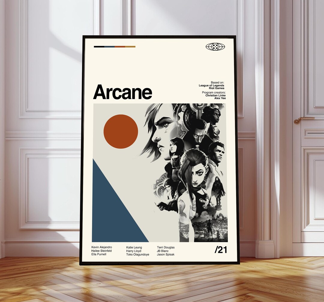 Arcane Poster, Movie Print, Mid Century Art, Minimalist Art, Vintage ...