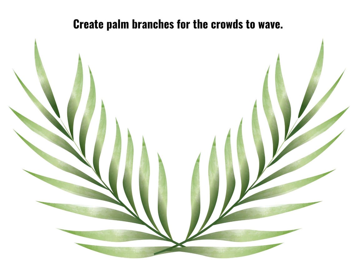 Holy Week Journey | Easter Playdoh Mats Collection | Palm Sunday and ...