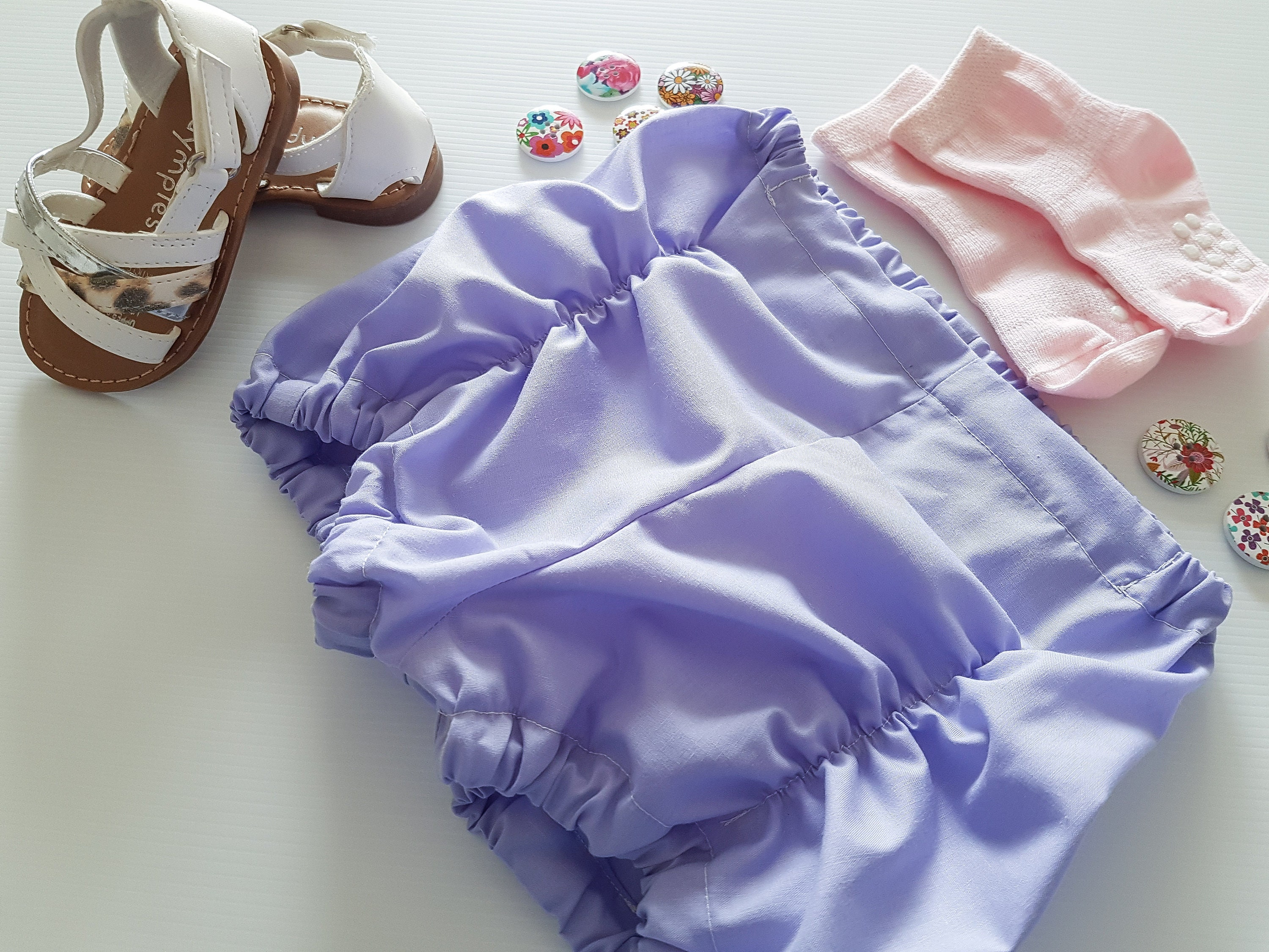 Toddler Pucker Shorts, Girls Purple Shorts, Toddler Lilac Shorts - Etsy