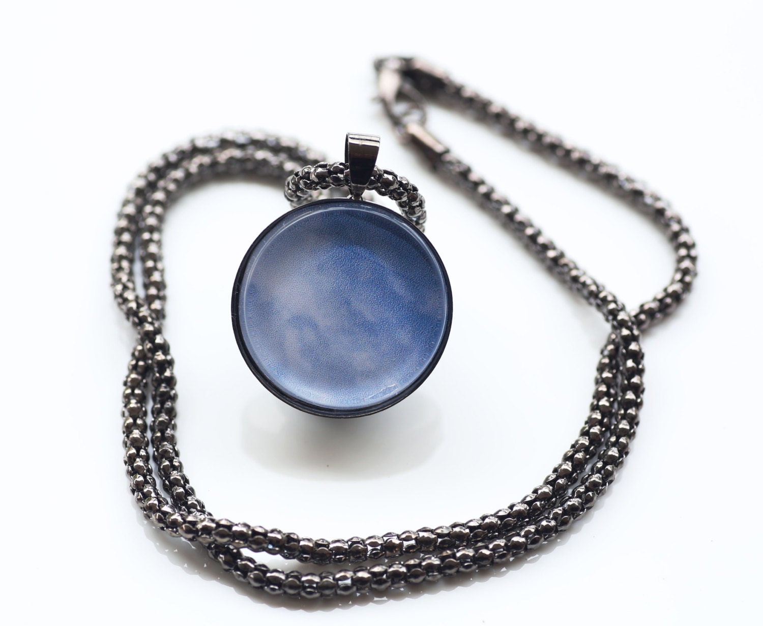 Blue Sky And Clouds Pendant Gunmetal Black Photography Etsy blue-sky-and-clouds-pendant-gunmetal-black-photography-etsy