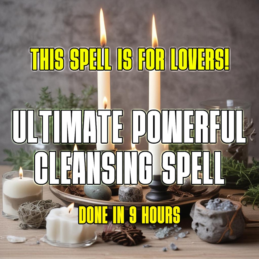 Lovers Cleansing Spell | Remove Blockages & Negative Energy ...