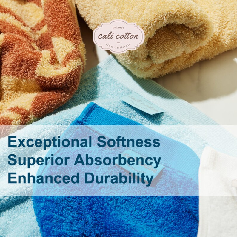 Premium Supima Cotton, 100% USA Grown, 15" X 35" Size Hand Towels ...