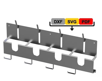 Angle Grinder Holder Cut Files Wall Mount Grinder Hanger DXF Plasma Cut ...