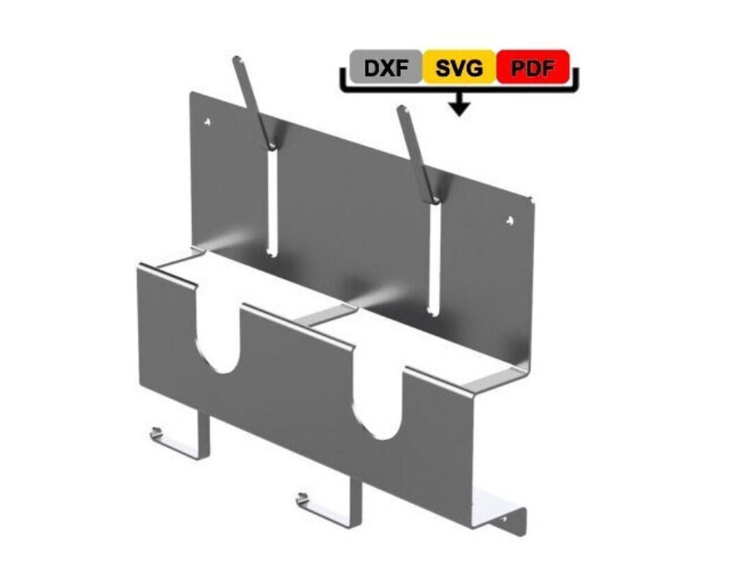 Angle Grinder Holder Cut Files Wall Mount Grinder Hanger DXF SVG Plasma ...