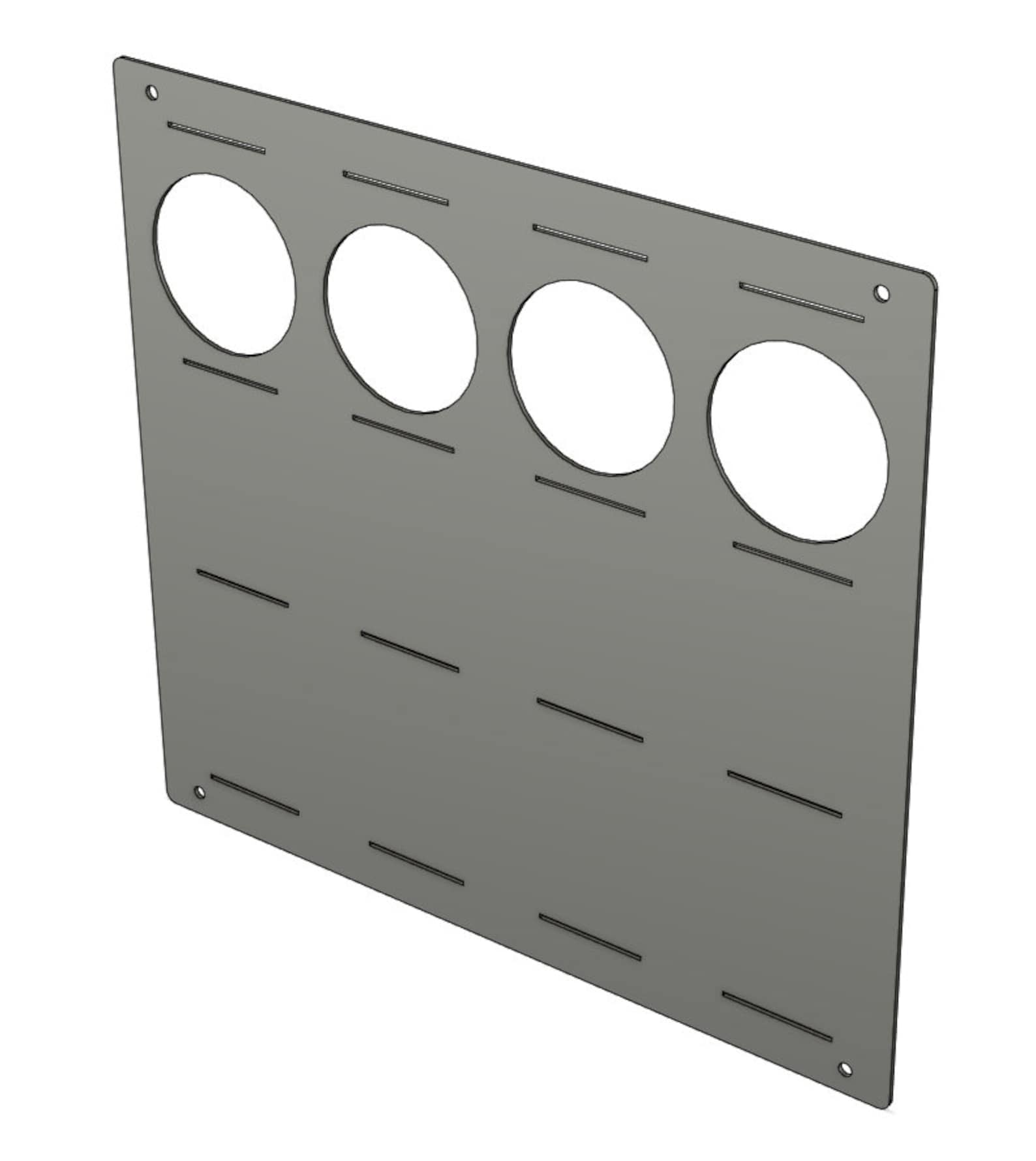 4 Spray Can Holder Cut Files Wall Mount Spray Hanger DXF SVG Plasma ...