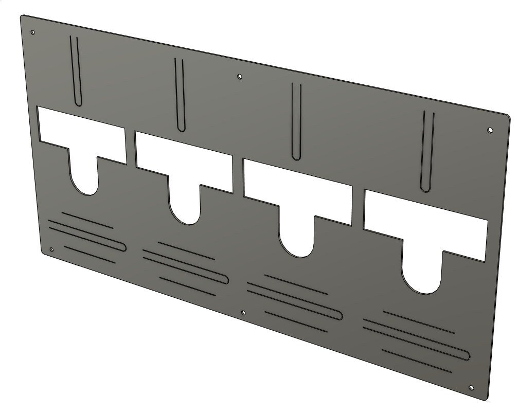 Angle Grinder Holder Cut Files Wall Mount Grinder Hanger DXF SVG Plasma ...