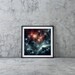 Downloadable Space Jet Poster Sci-fi Starship Wall Art Digital Download ...