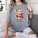 Capy Claus Christmas Capybara T-shirt Cute Capybara Santa Tee, Holiday ...
