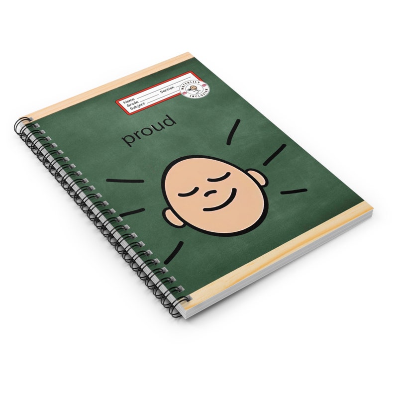 PECS Proud Notebook Waterlily Inclusion Notebook 118 Pages Notebook ...