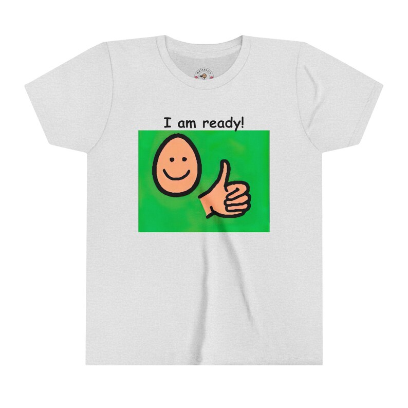 Teen Boy or Girl PECS 'I Am Ready' T-shirt Sizes S-XL - Etsy