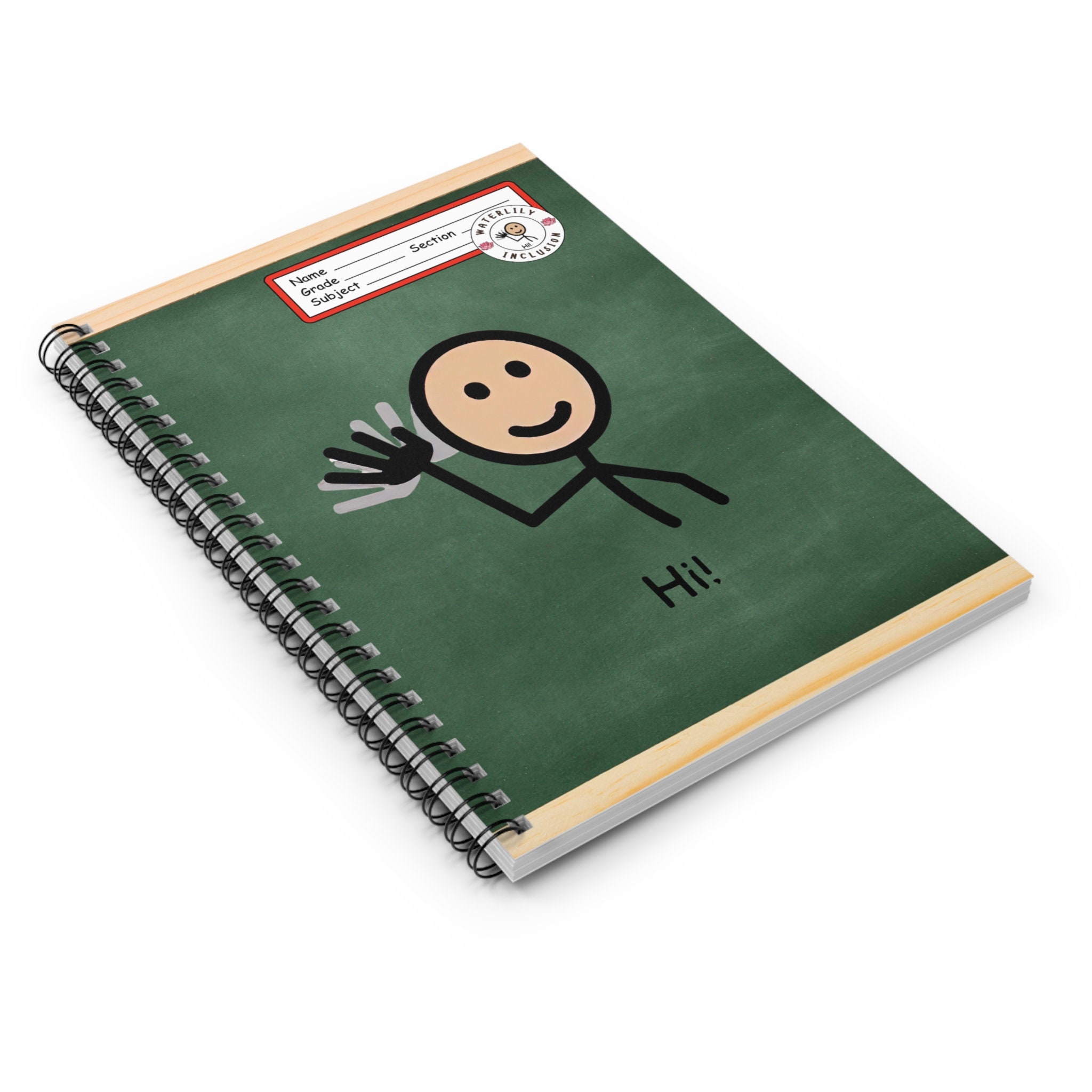 PECS Hi Notebook Waterlily Inclusion Notebook 118 Pages Notebook ...