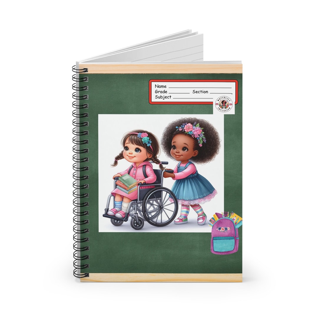 Cute Sisters Notebook Waterlily Inclusion Notebook 118 Pages Notebook ...