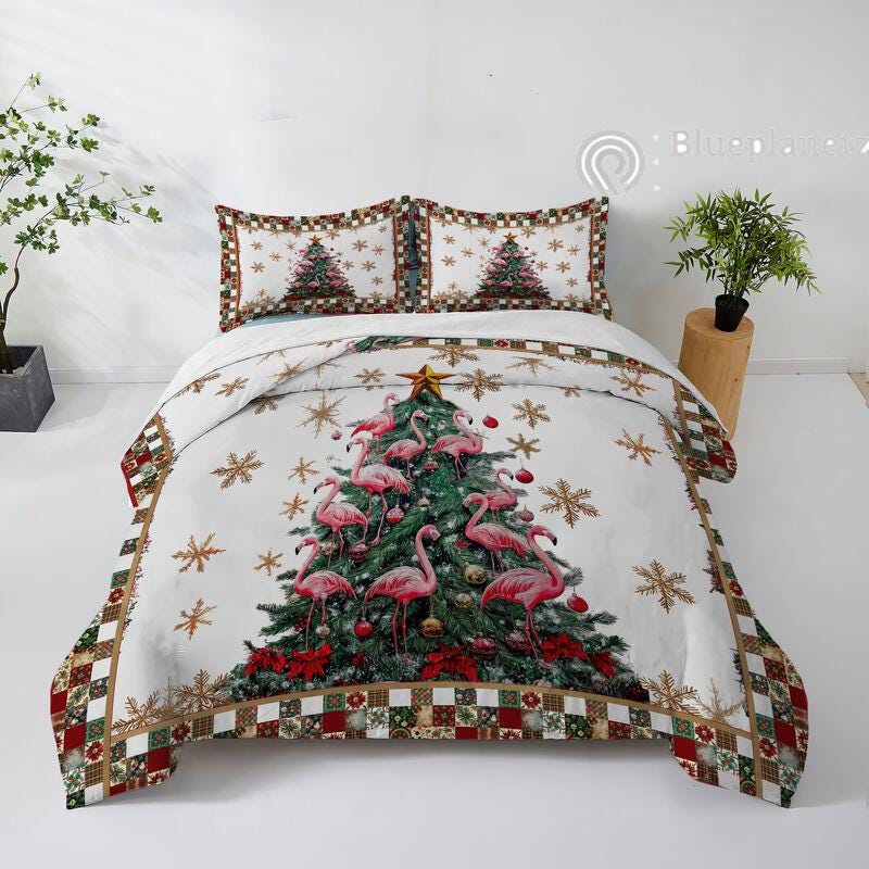 Christmas Bedding - Etsy