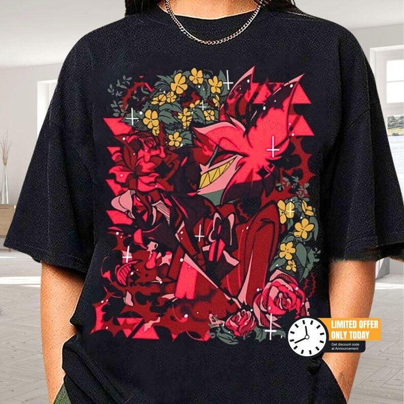 Alastor Hazbin Hotel T-shirt, Hazbin Hotel Character Shirt, Hazbin ...