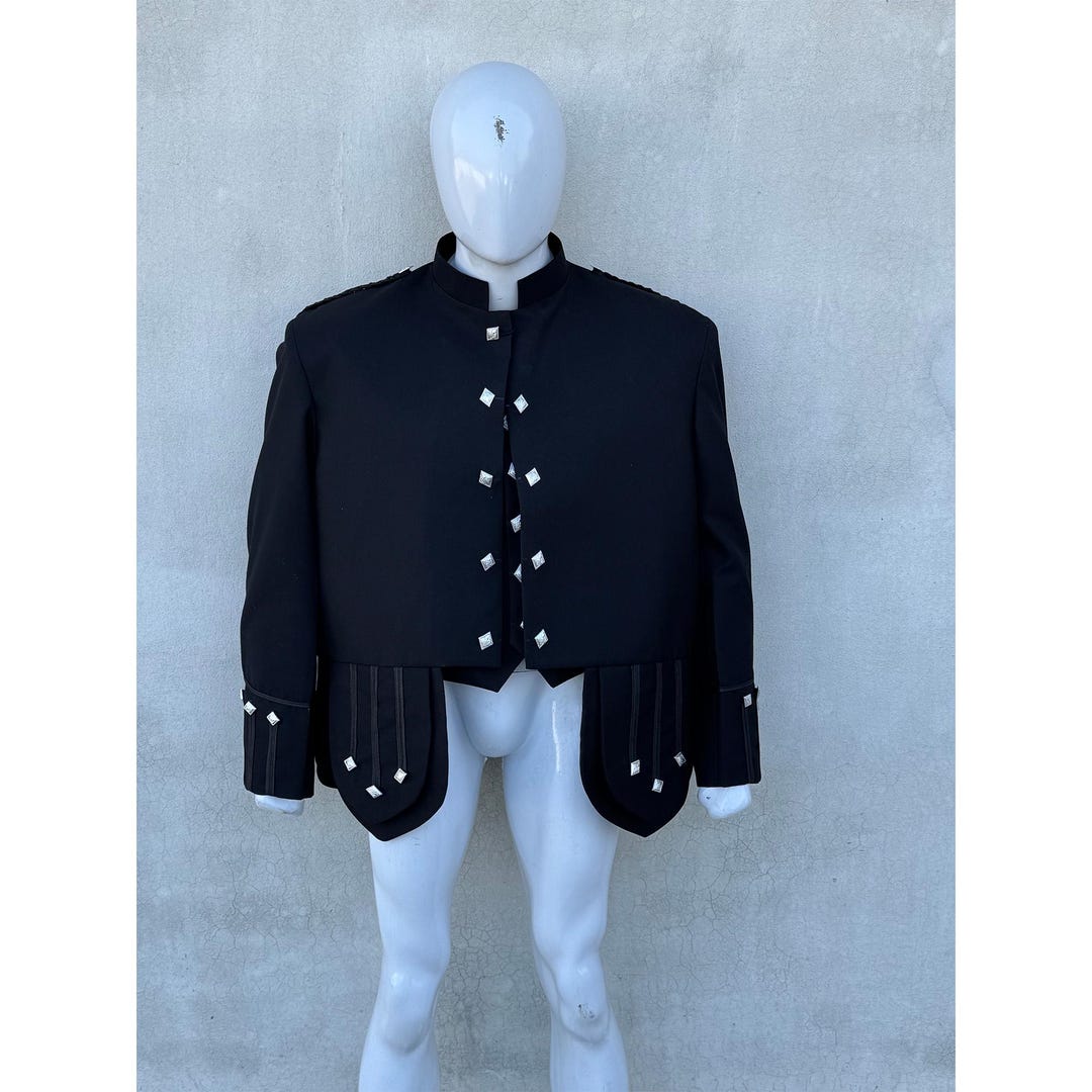 Scottish Custom Sheriffmuir Doublet Jacket With Vest - Military ...
