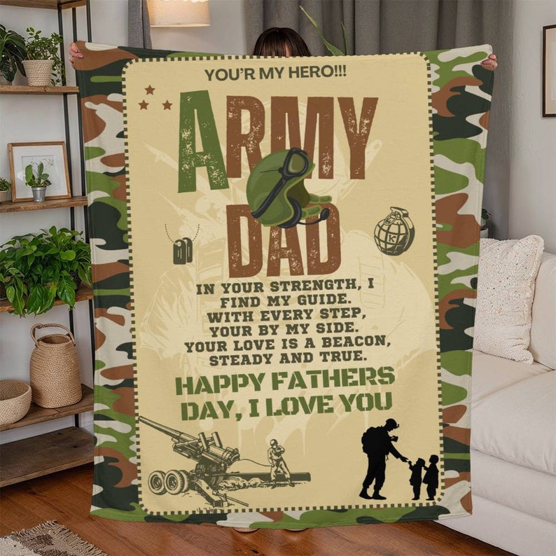 Happy Father's Day Army Dad, Gift for Father, Gift for Dad, Army ...