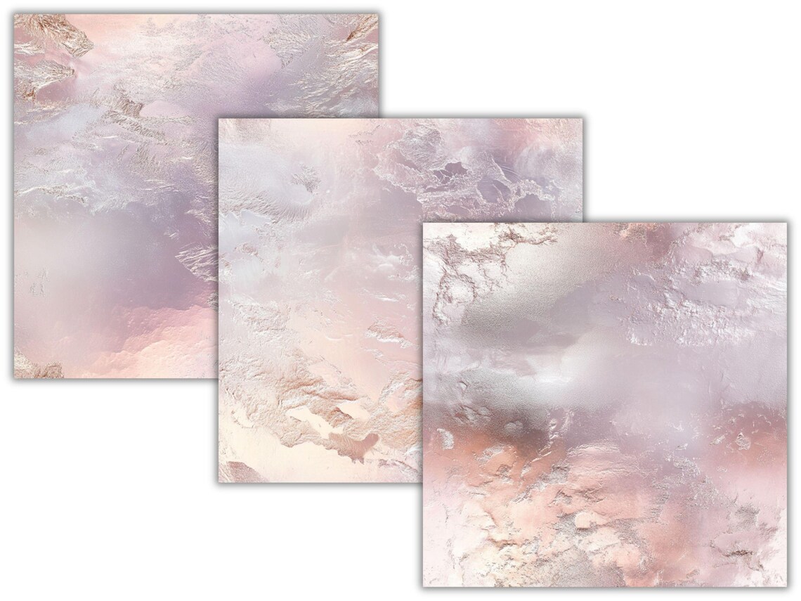 Pastel Fusion Backgrounds – 30 Seamless Digital Papers, Soft Gradient ...