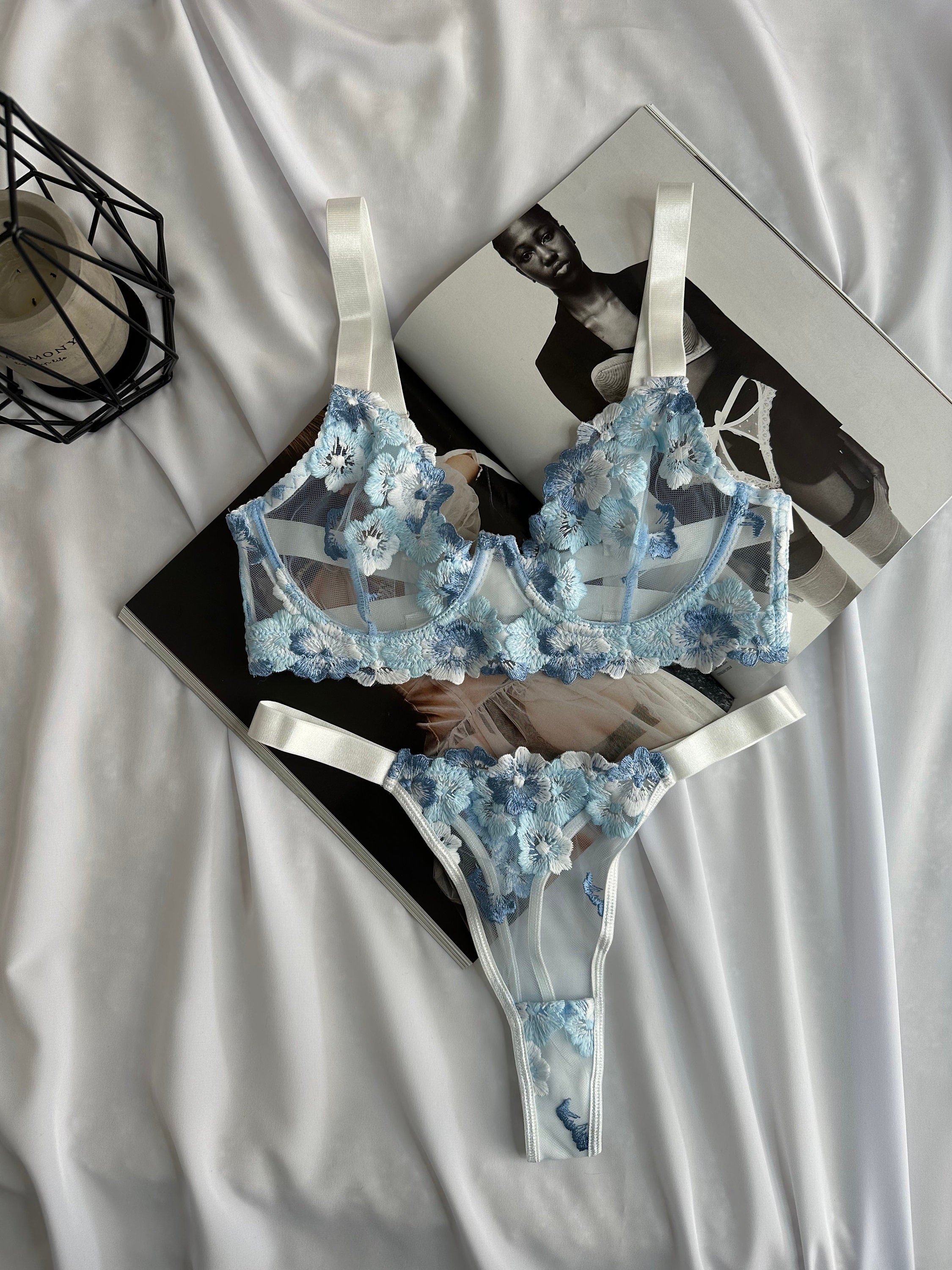 Bonito color, Conjunto delicado e increíblemente seductor, Lencería ...