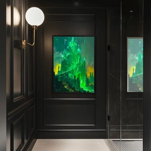 The Emerald City | off to Find the Wizard of Oz Wall Decor | Emerald ...