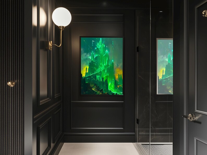 The Emerald City | off to Find the Wizard of Oz Wall Decor | Emerald ...