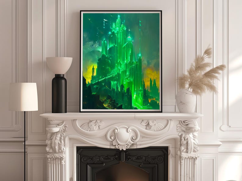 The Emerald City | off to Find the Wizard of Oz Wall Decor | Emerald ...