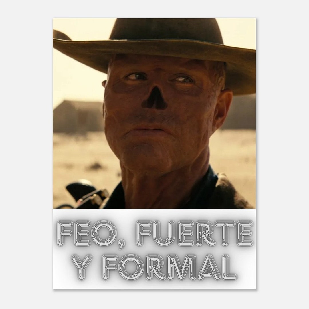 Fallout Ghoul Themed Premium Matte Paper Poster - Etsy