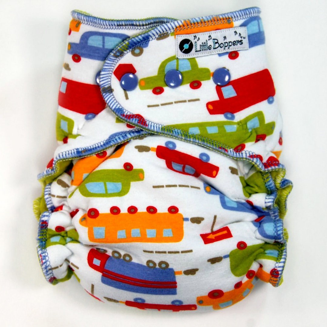 Cloth Diaper or Cover Made to Order Traffic You Pick Size & Style ...