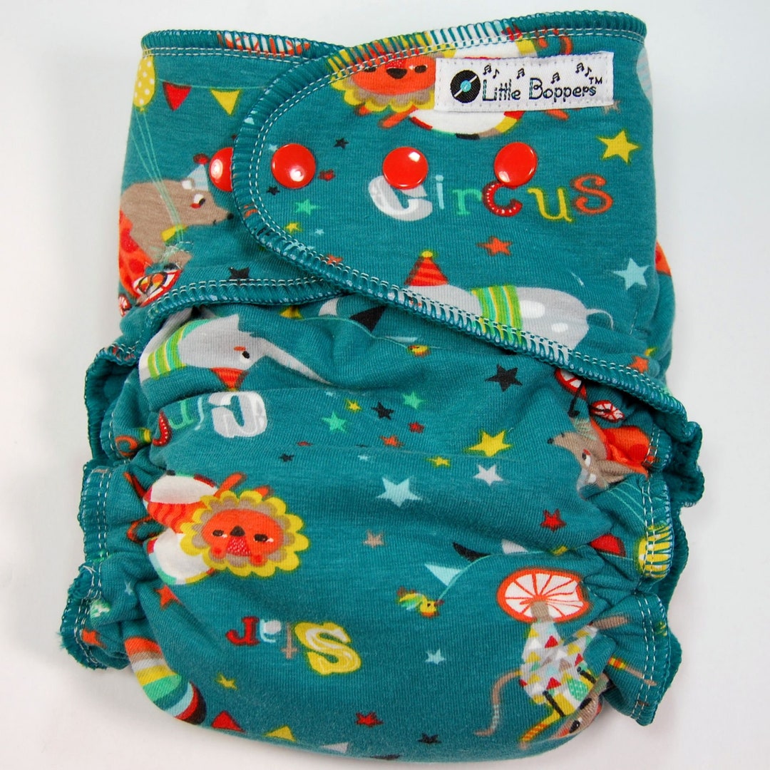 Custom Cloth Diaper or Cover Circus Stars You Pick Size - Etsy