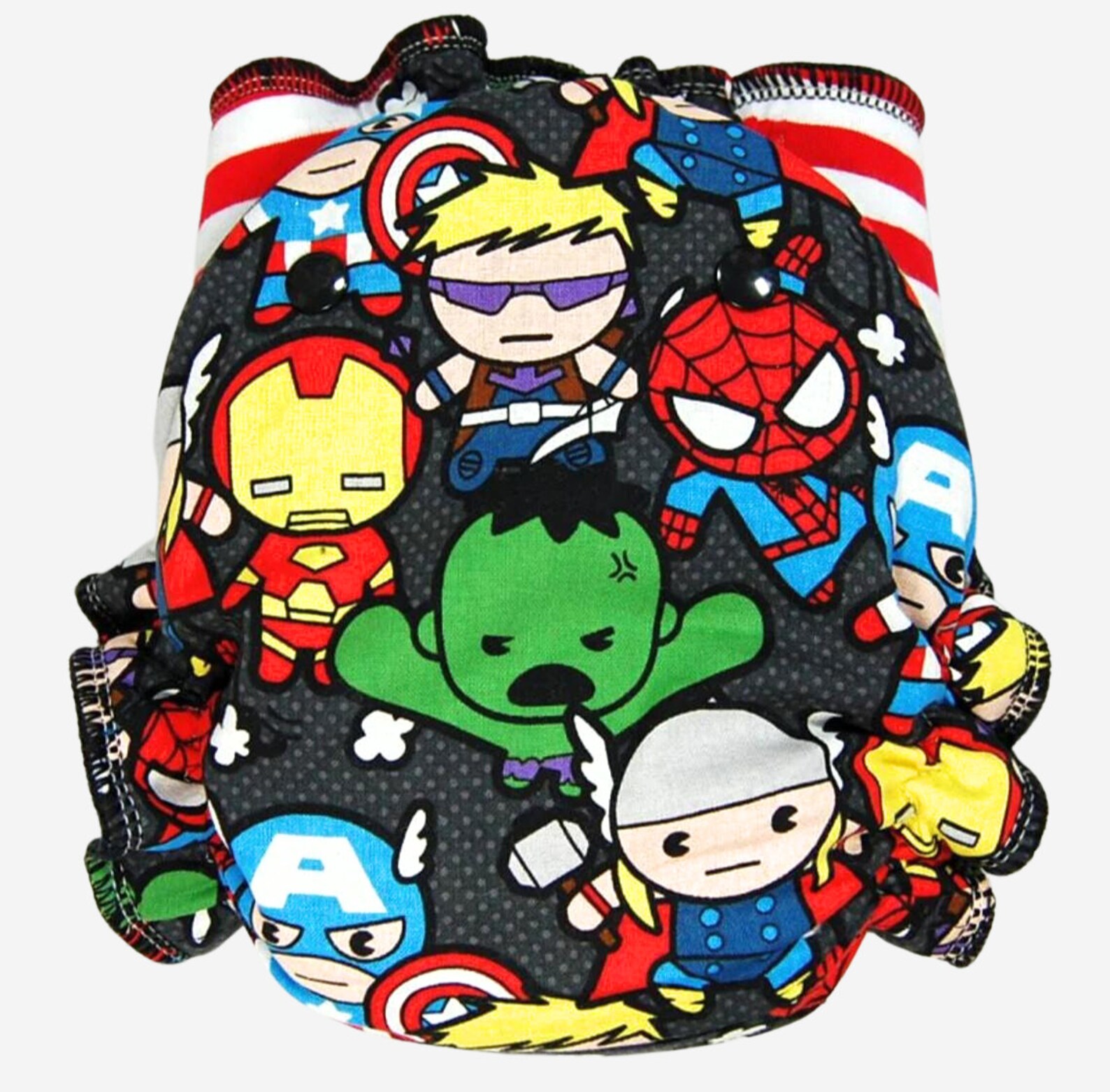 Custom Cloth Diaper or Cover Combo Print Superheroes Woven - Etsy