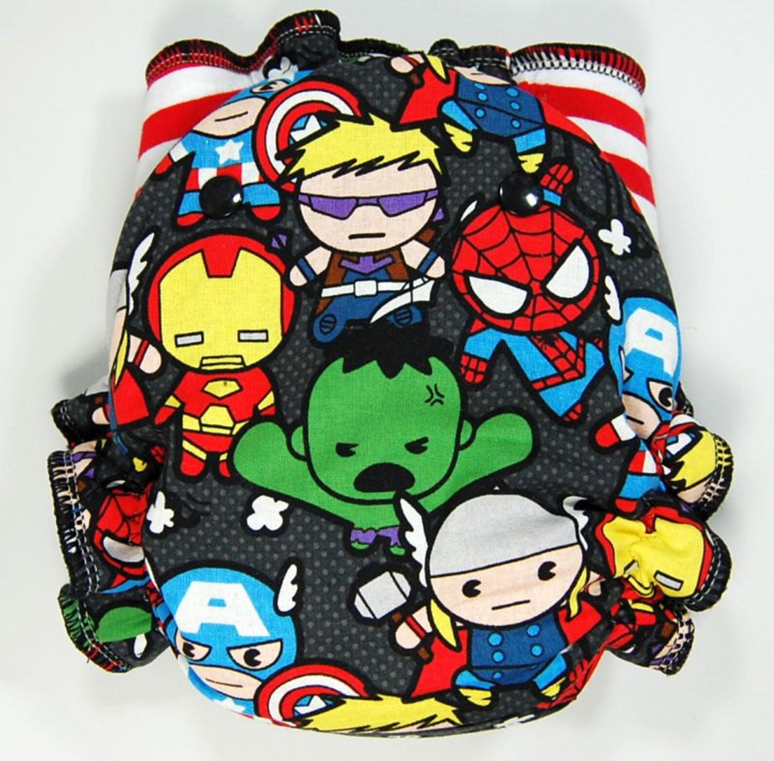 Custom Cloth Diaper or Cover Combo Print Superheroes Woven | Etsy