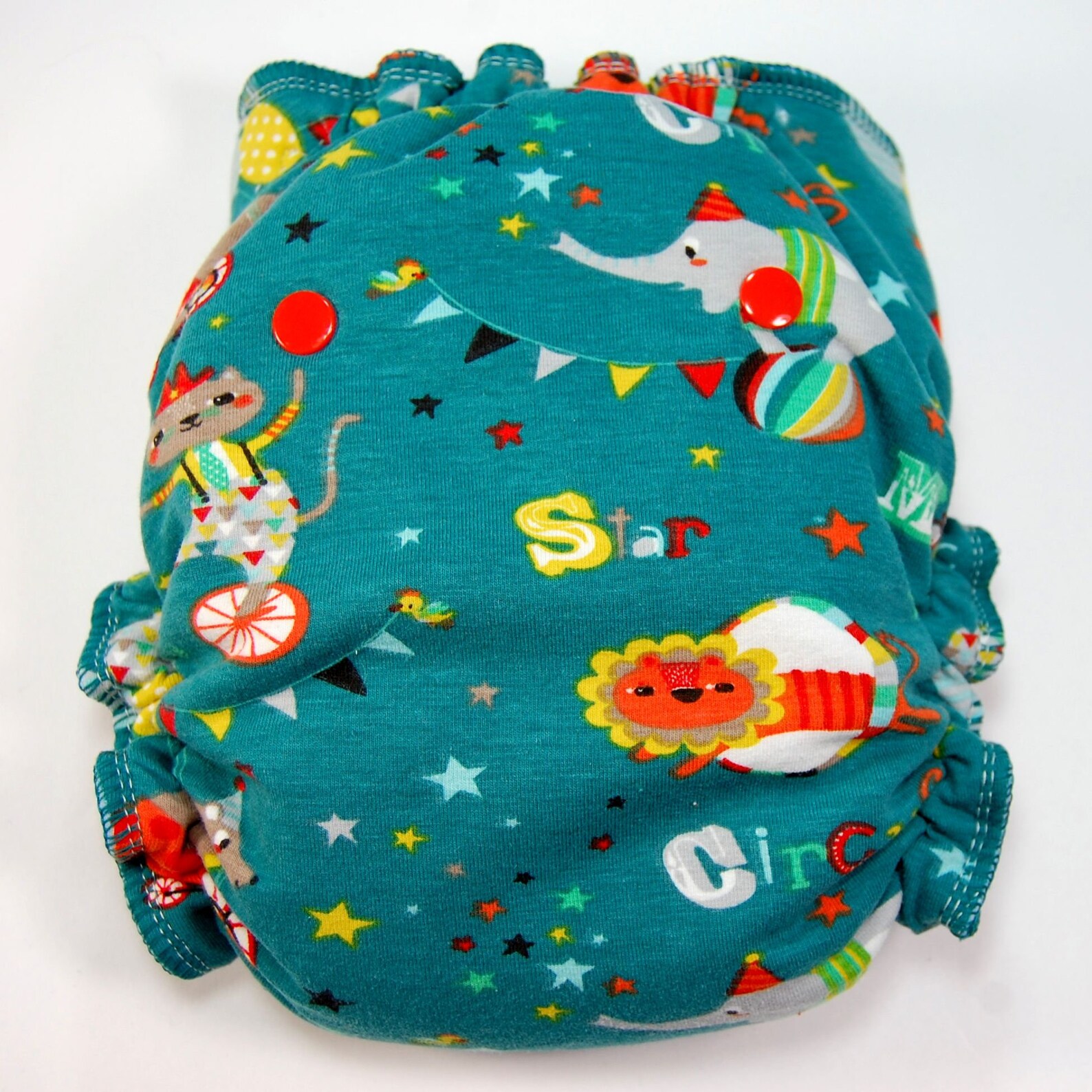 Custom Cloth Diaper or Cover Circus Stars You Pick Size - Etsy