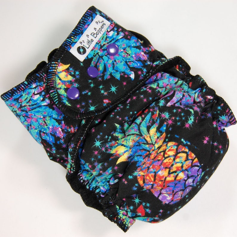 Custom Cloth Diaper or Cover Magic Pineapples You Pick | Etsy