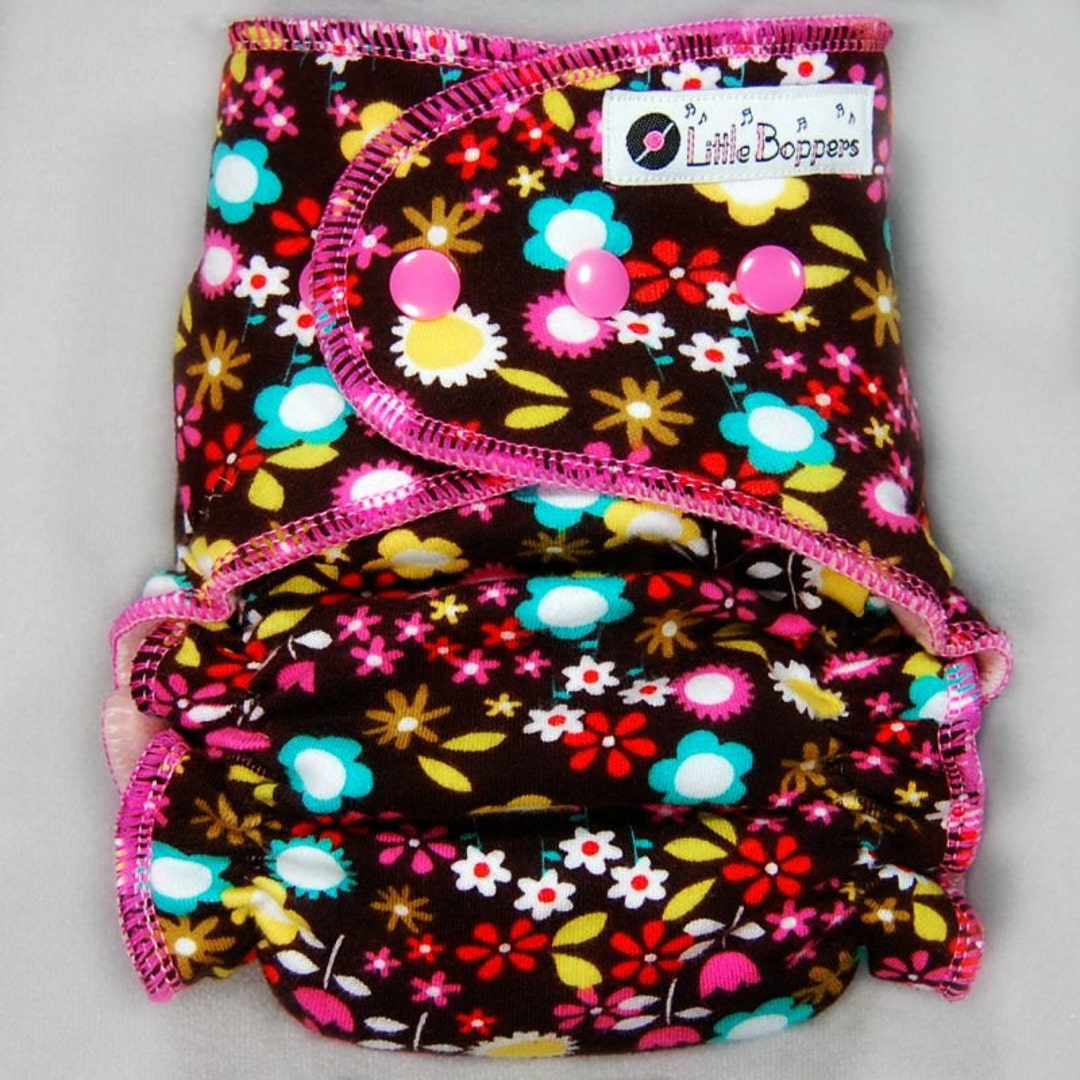 Custom Cloth Diaper or Cover Toffee Elvira You Pick Size and Style Made ...