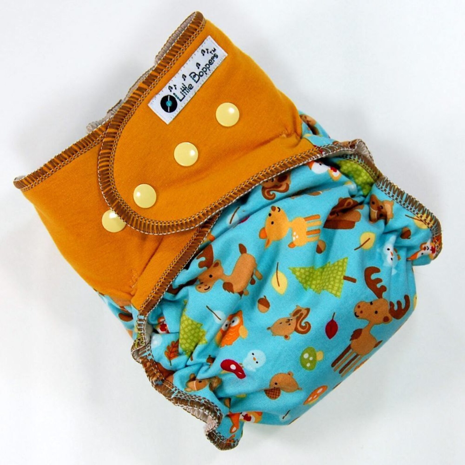 Custom Cloth Diaper or Cover Made to Order Forest Friends - Etsy