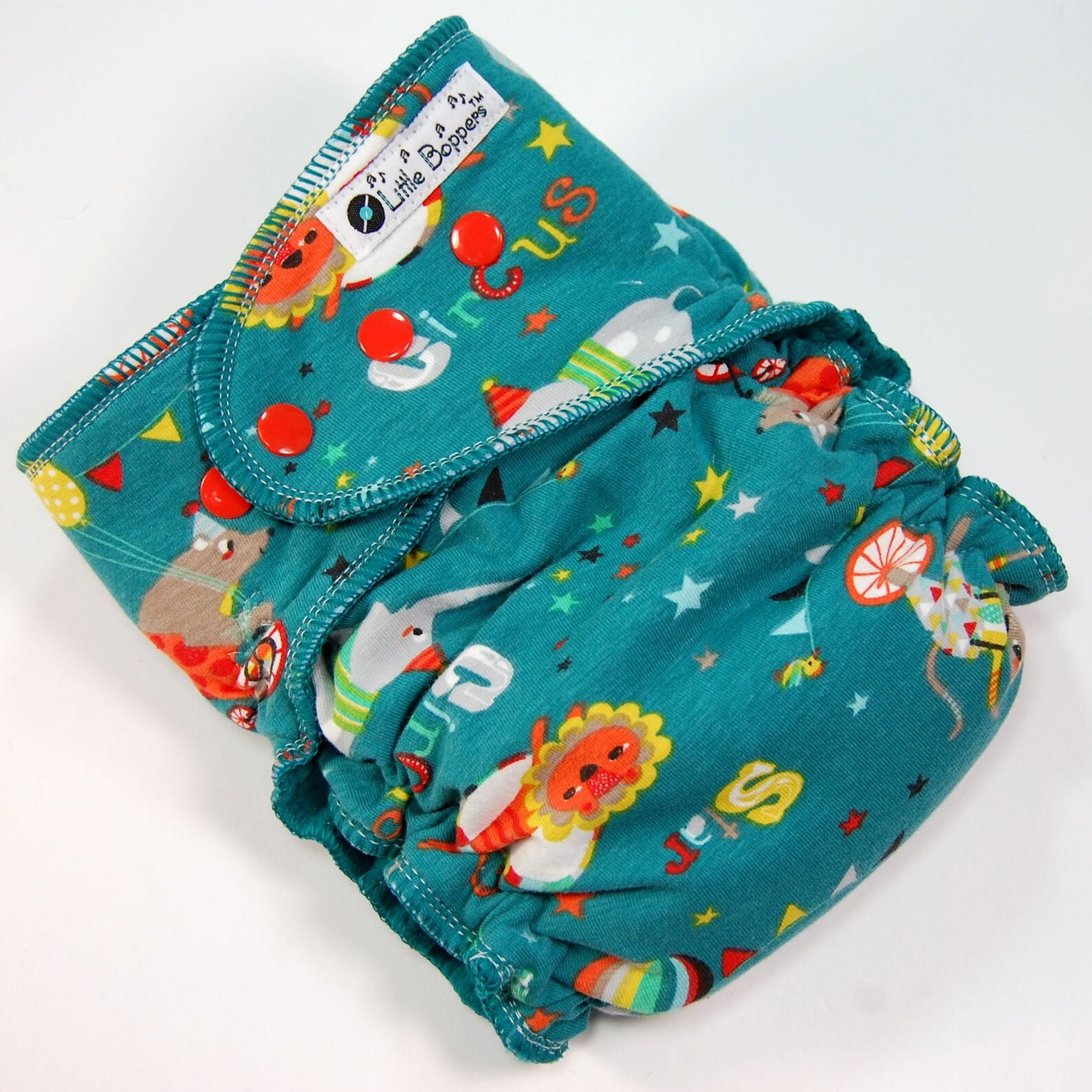 Custom Cloth Diaper or Cover Circus Stars You Pick Size - Etsy