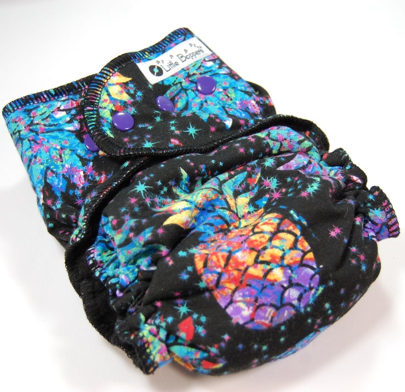 Custom Cloth Diaper or Cover Magic Pineapples You Pick | Etsy