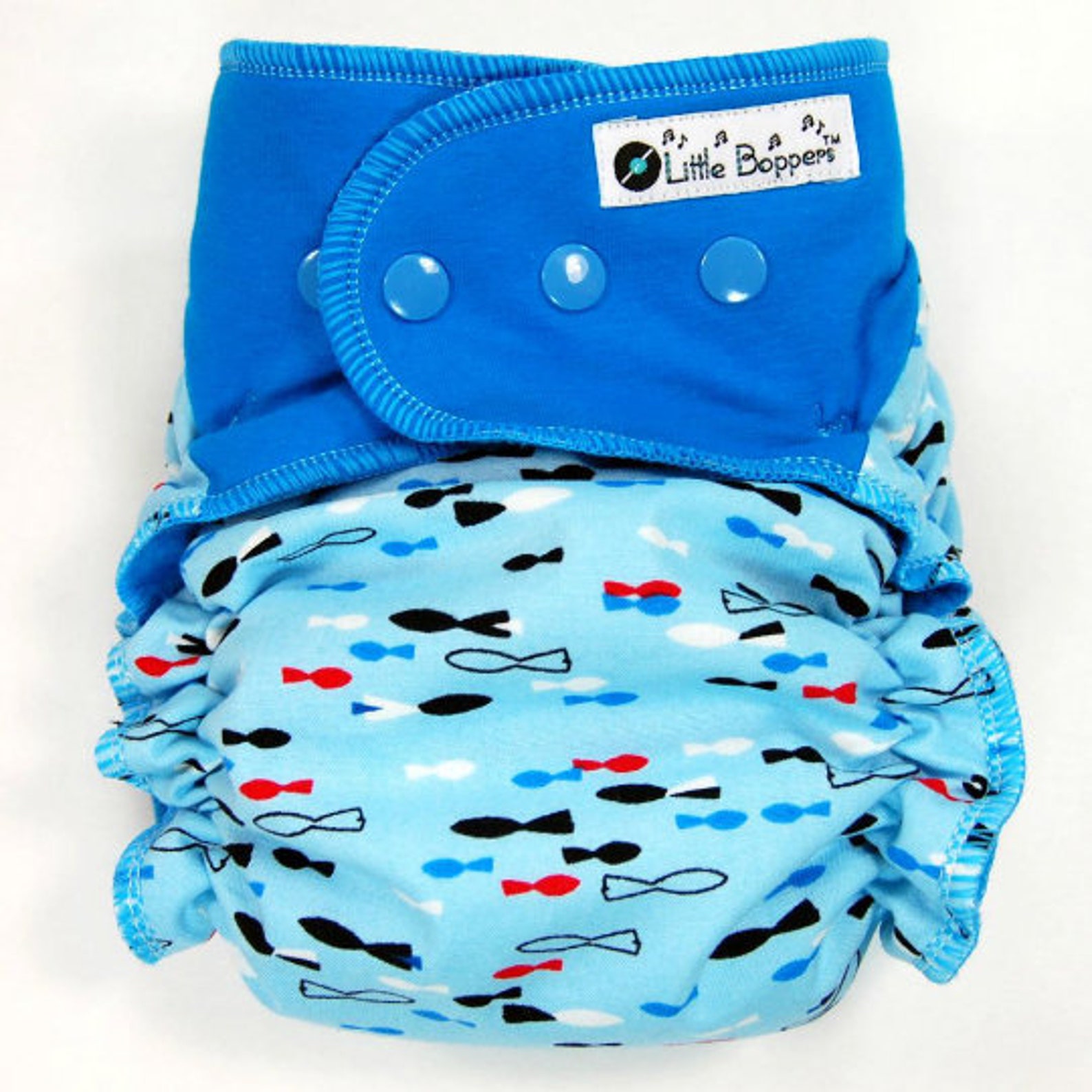 Cloth Diaper or Cover Infinity Fish You pick Size and | Etsy