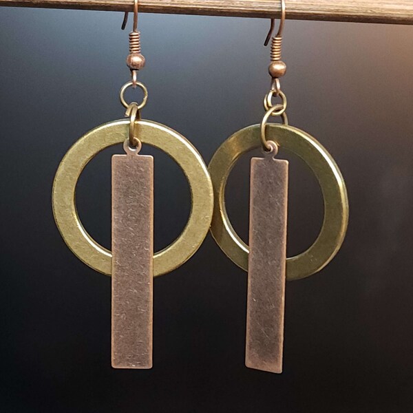 Bronze Earrings - Etsy