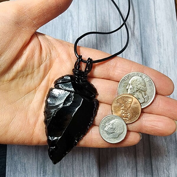 Arrowhead Necklace - Etsy