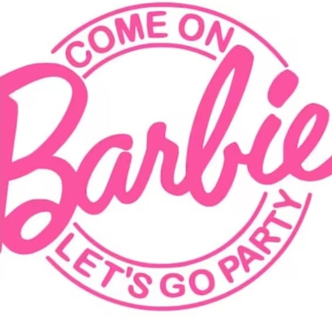 Barbie Decal Stickers, Barbie Transfers, Barbie Water Bottle - Etsy
